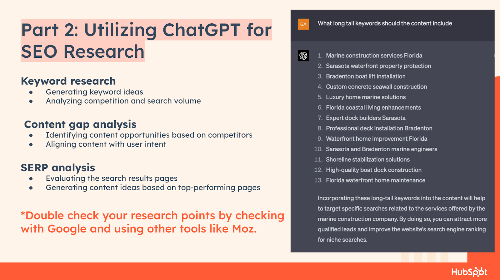 How to Use ChatGPT: Website, SEO, Blog Drafting [HubSpot]